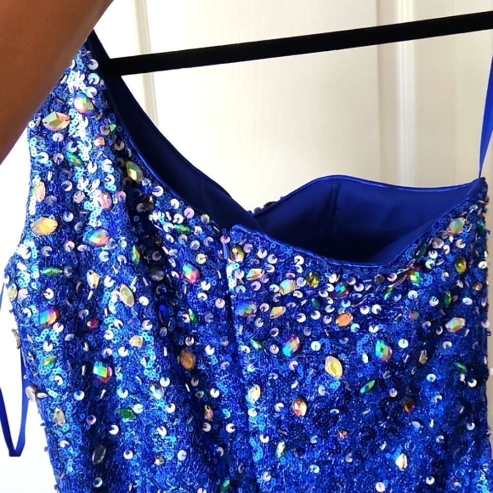Blue Prom Dress | Prom Dress | Sequin Dress | Sequin … - Gem